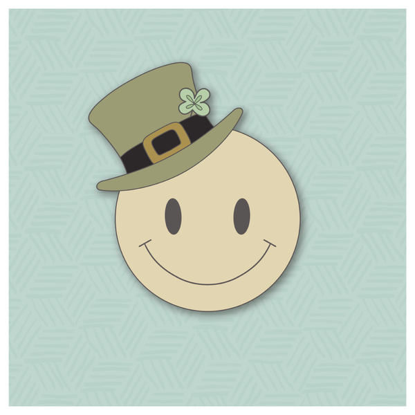 Leprechaun Smiley Cookie Cutter - Sweetleigh