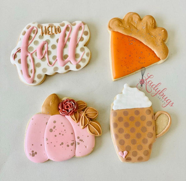 Ladybugs Cakery Fall Cookie Class - Sweetleigh