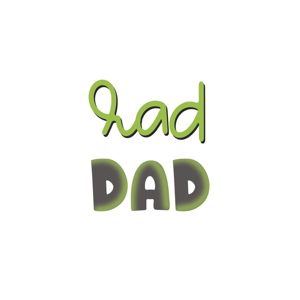 Rad Dad Lettering Cookie Cutter - Sweetleigh