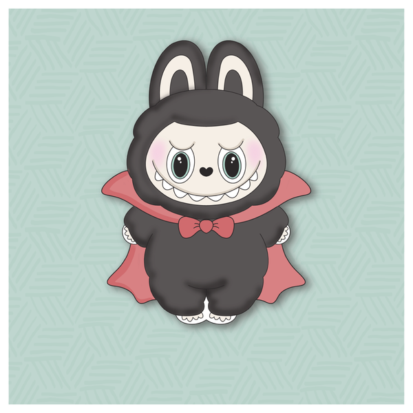 Kawaii Labubu Vampire Cookie Cutter - Sweetleigh