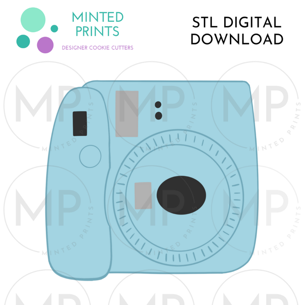 Polaroid Camera Cookie Cutter STL DIGITAL DOWNLOAD - Sweetleigh