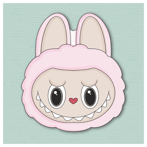 Labubu Face Cookie Cutter - Sweetleigh