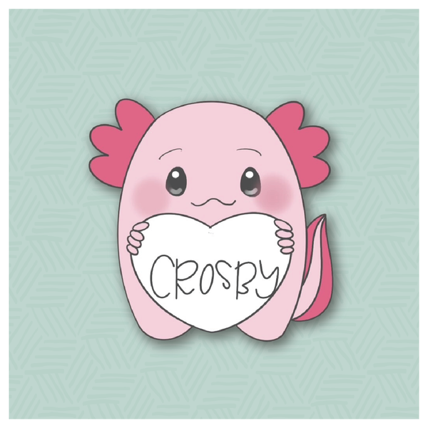 Axolotl Cookie Cutter by MinnieCakes - Sweetleigh