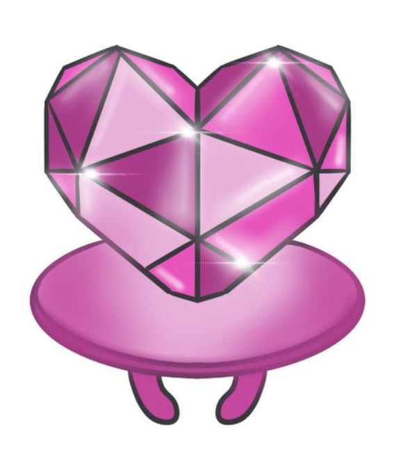 Heart Ring Pop Cookie Cutter by MinnieCakes - Sweetleigh