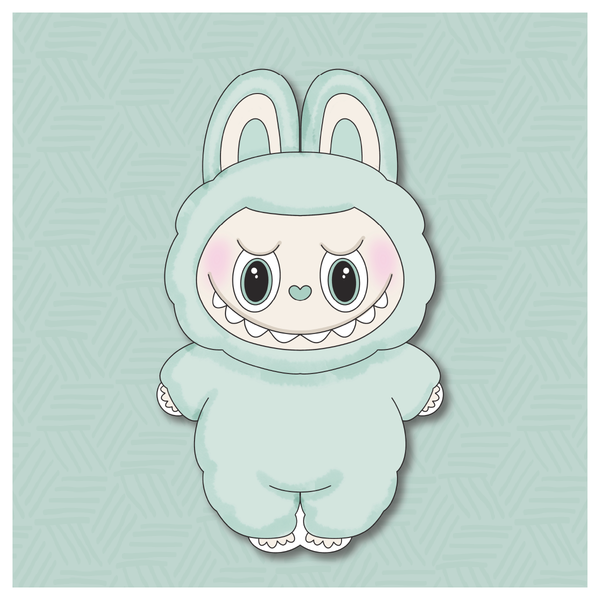 Kawaii Labubu Cookie Cutter - Sweetleigh