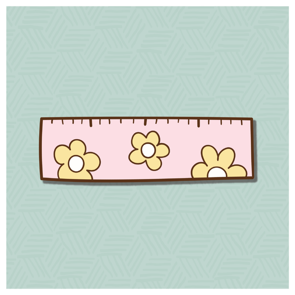 Wonky Ruler Cookie Cutter - Sweetleigh