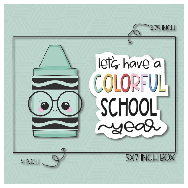 Colorful School Year Cookie Cutter Set - Sweetleigh