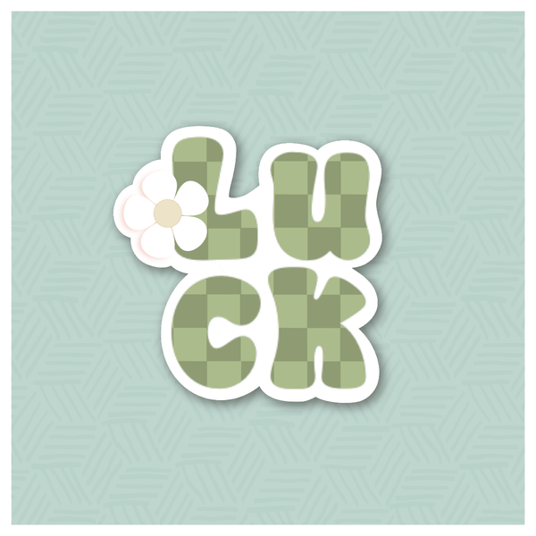 Groovy Luck Cookie Cutter - Sweetleigh