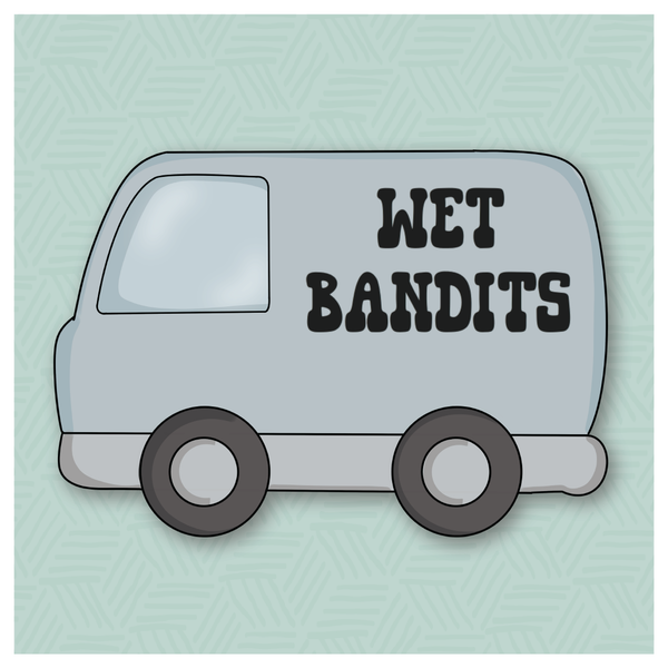 Wet Bandit Van Cookie Cutter - Sweetleigh