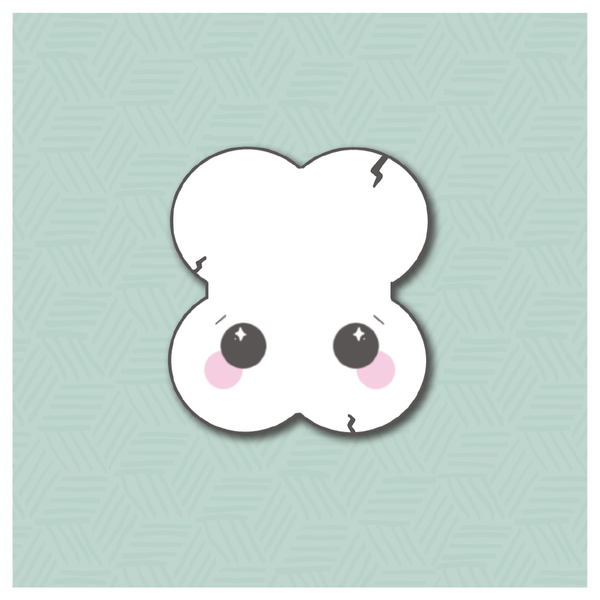 Chibi Bone Cookie Cutter - Sweetleigh