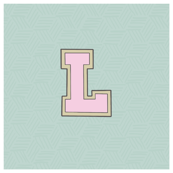 Varsity Letter L Cookie Cutter - Sweetleigh